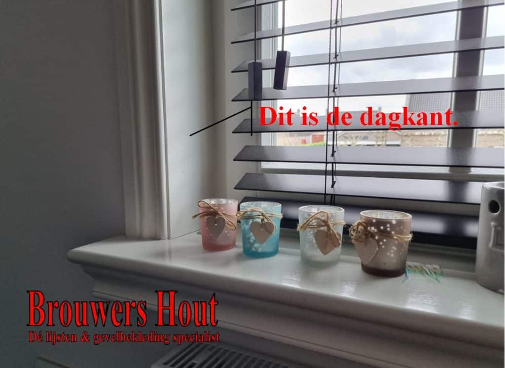 MDF v313 dagkanten 18mm nodig? Eenvoudig bestellen op maat!