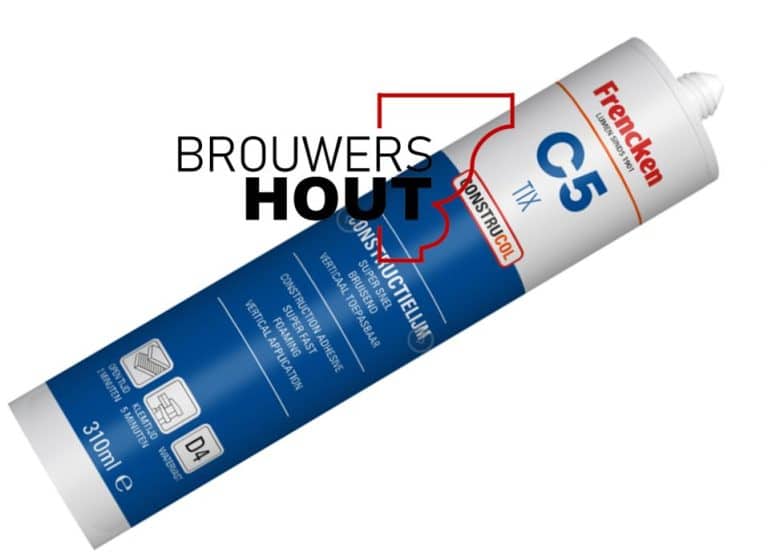 Frencken PU Constructielijm C5 Tix 310ml – Watervaste PU Lijm